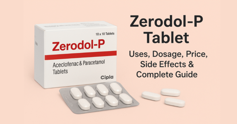 Zerodol-P Tablet: Uses, Dosage, Price, Side Effects & Complete Guide
